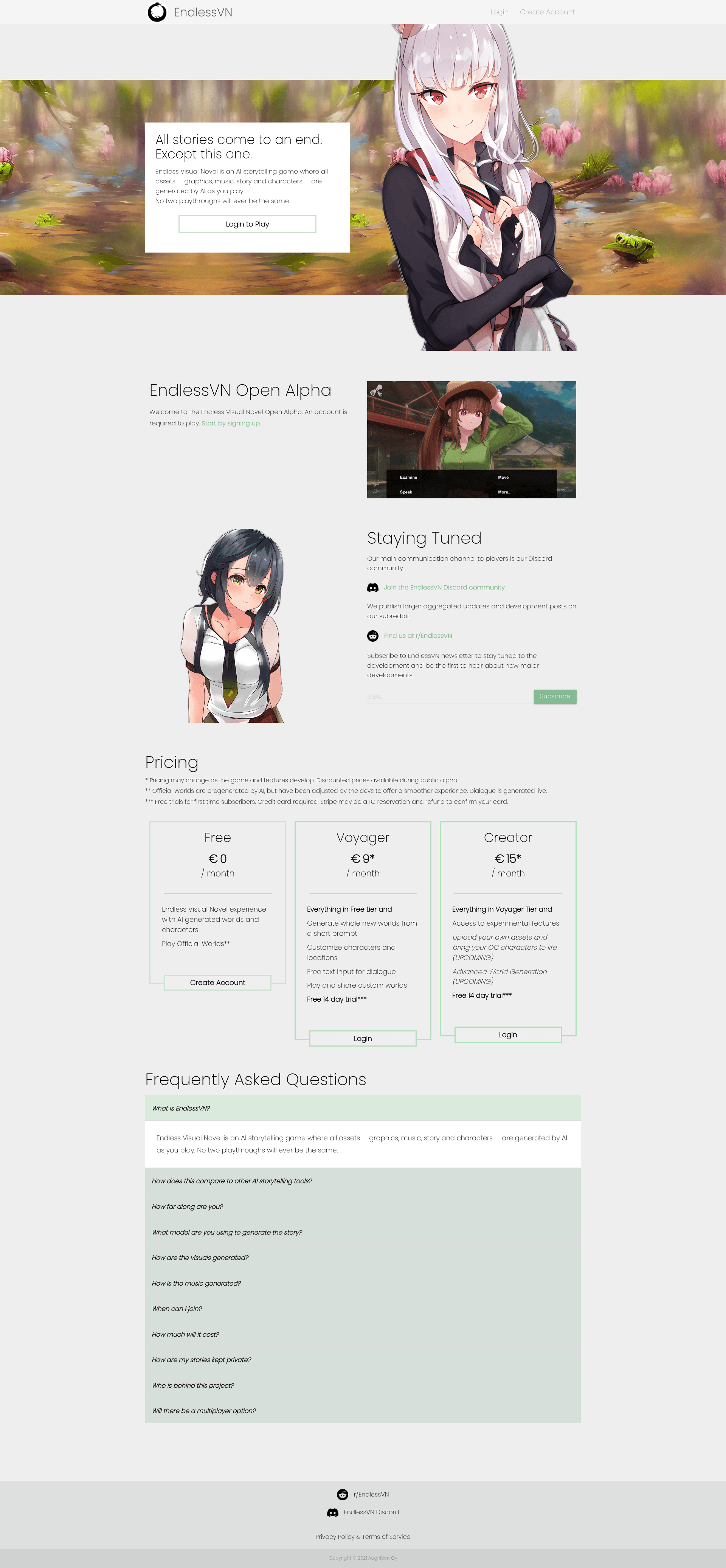 Tool - endless-visual-novel